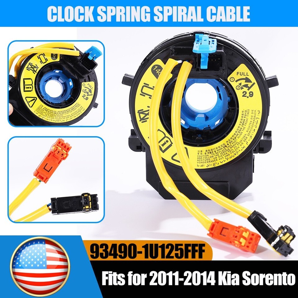Dual Cable Clock Spring fits for 2011-2015 Kia Sorento SX 93490 ...