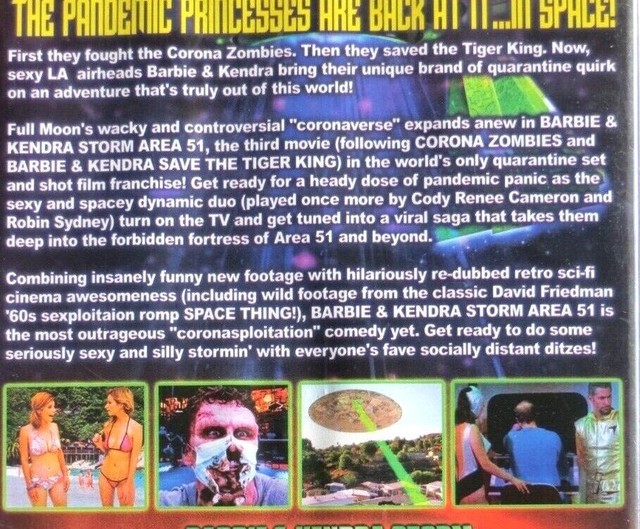 Barbie & Kendra Storm Area 51 (DVD, 2020) for sale online | eBay