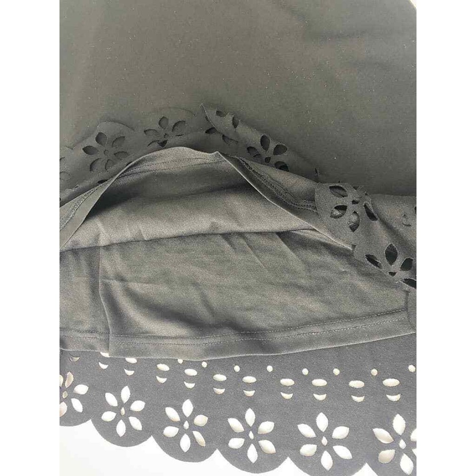 Whimsigoth Goth Lace Detail Black Dress Black Neiman Marcus Emo - Size ...