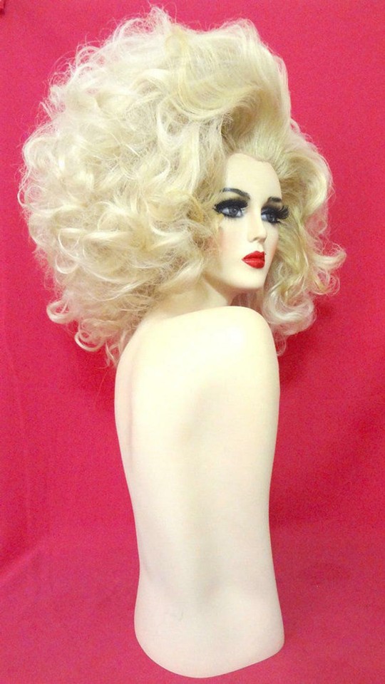 Big LADY GAGA RUPAUL Drag Race Wig! Lace Front Custom Costume Drag ...