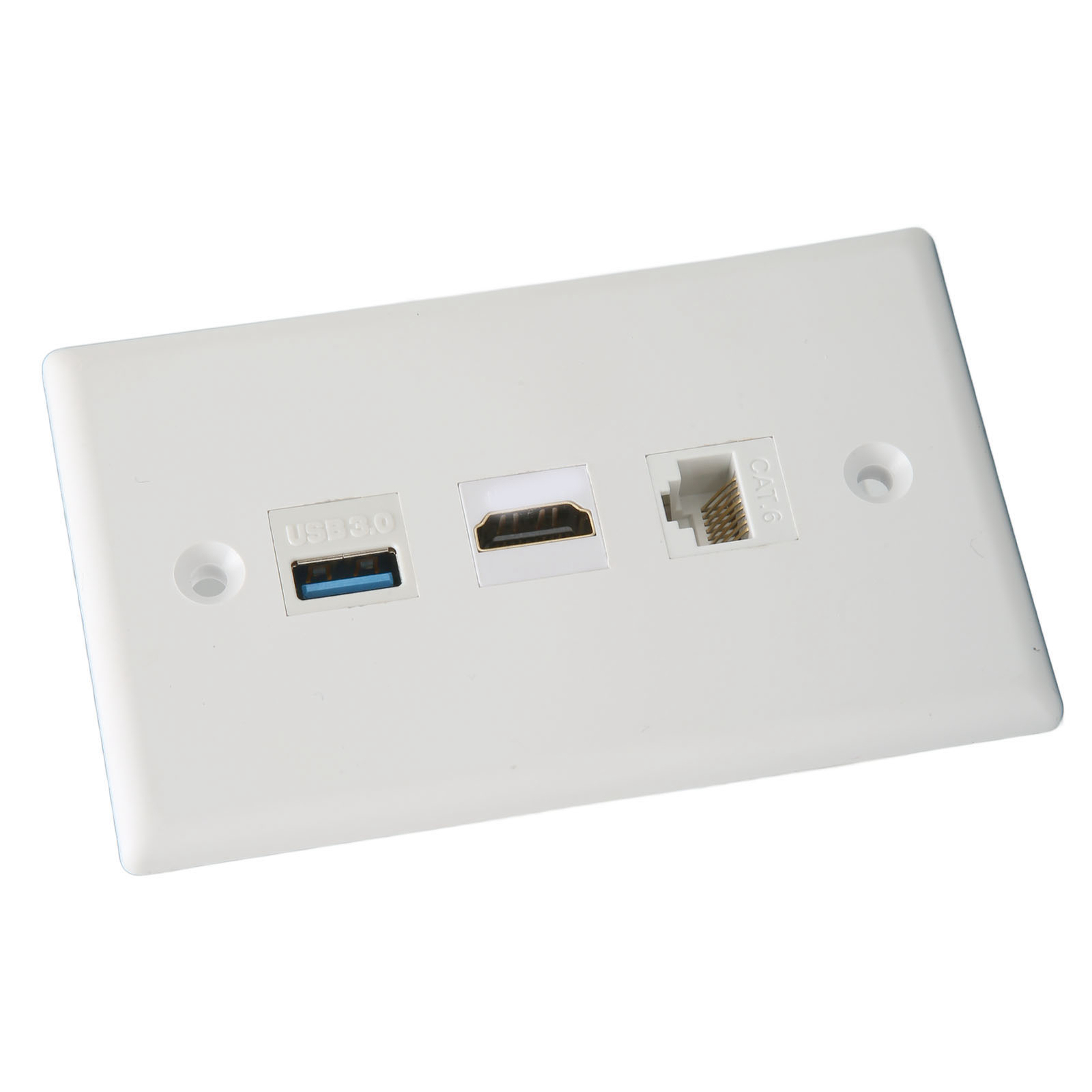 HD Multimedia Interface Wall Plate Solder Free CAT6 USB3.0 HD Multimedia Int BHC | eBay