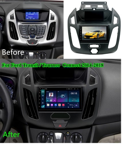 For 14-18 Ford Transit Connect Carplay Stereo Radio GPS Nav FM BT WIFI ...