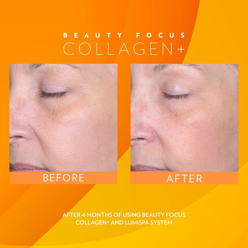 3 X Nu Skin Beauty Focus Collagen Plus Peach Nuskin Liquid Collagen ...