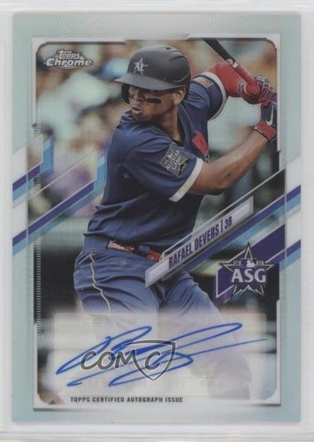 2021 Topps Chrome Update Target All-Star Game Rafael Devers #ASGA-RD ...