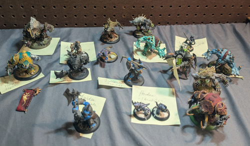 lotx17 Warhammer 40K Horde Chaos Warjack Rhyas Sigil Trollblood + [item ...