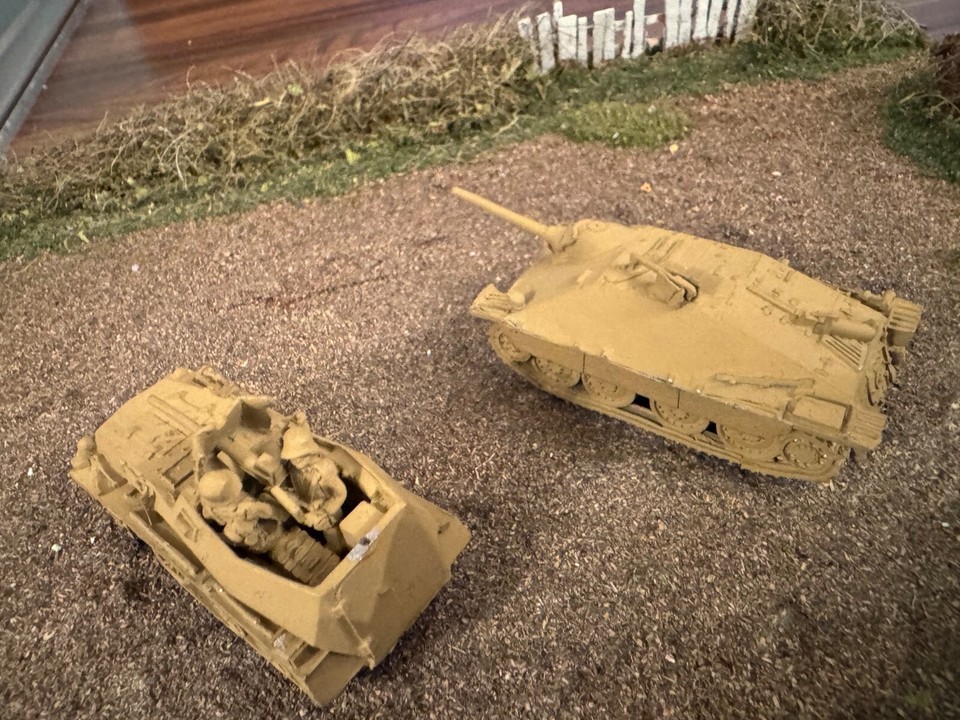 1/72 WW2 Metal German Reece Half Track & Hetzer Tank Destroyer | eBay UK