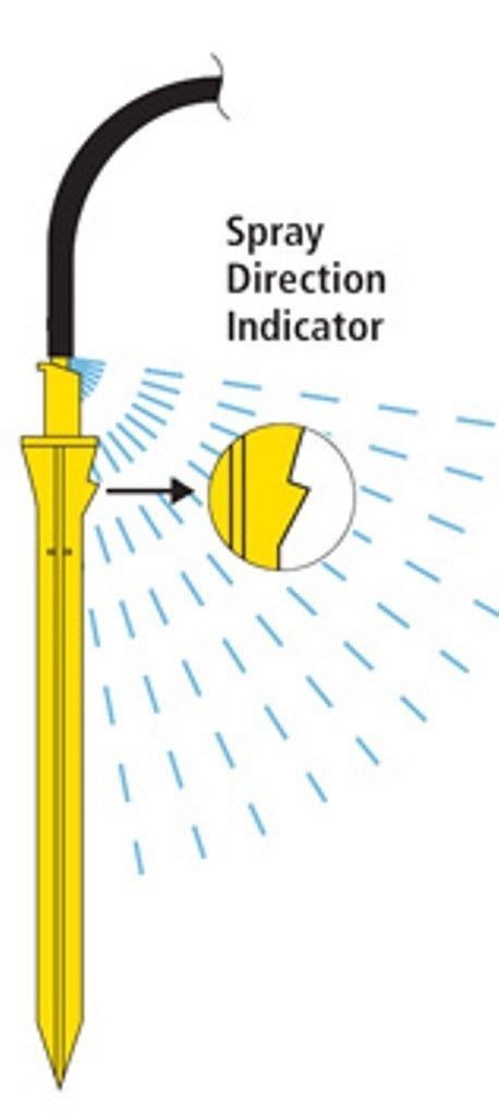3gph Netafim Spray Stakes Only - Nursery Pot Container Irrigation Mist ...
