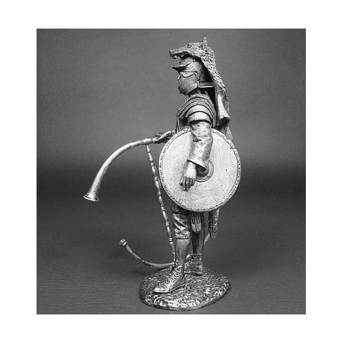 Roman cornice (trumpeter) Figurines Tin Miniatures FL 60mm 1/32 ...