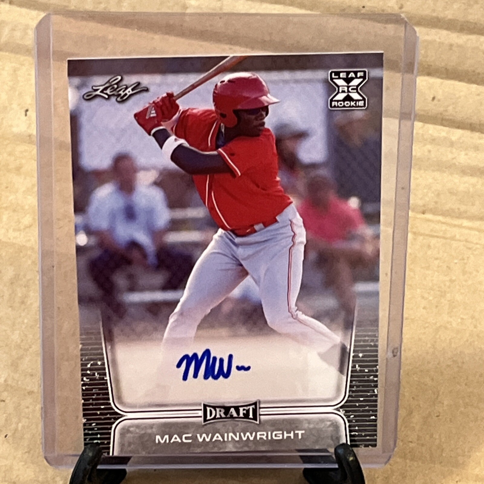 2020 leaf Metal Draft Rookie Autograph Mac Wainwright | eBay