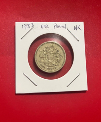1983 ONE POUND UK COIN - QUEEN Elizabeth II - NICE WORLD COIN !!! | eBay