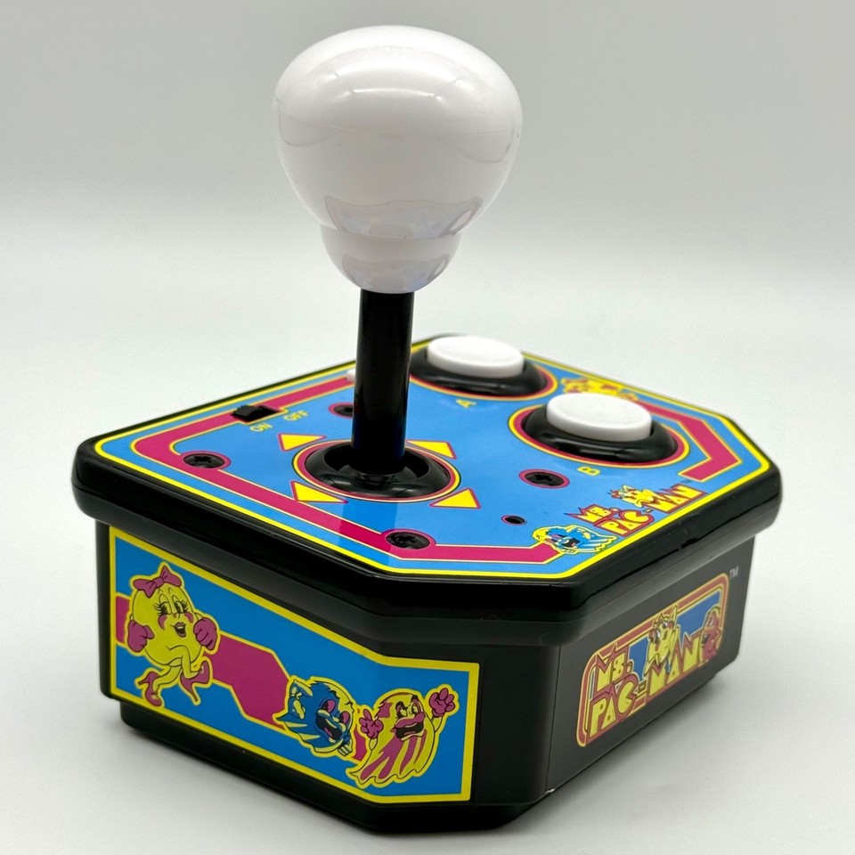 Ms. Pac-Man Plug and Play Classic Arcade TV Game MSI Entertainment 1993 ...
