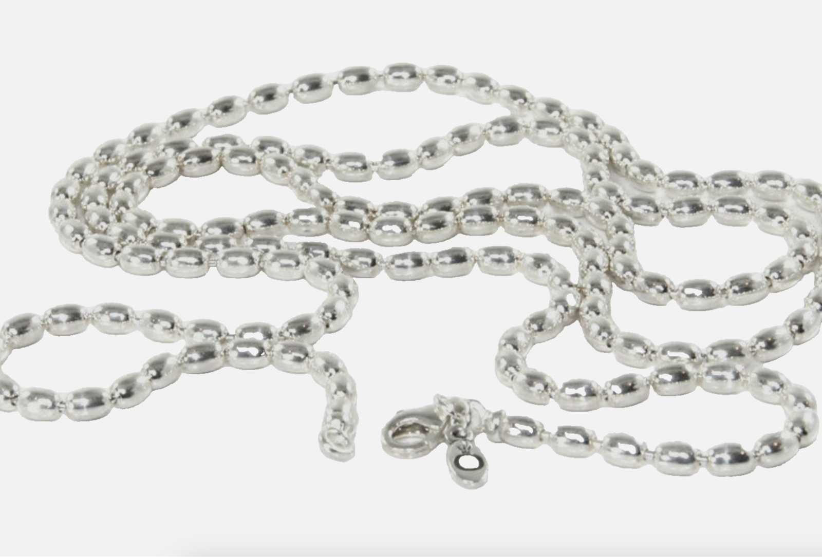 AUTHENTIC PANDORA SILVER CHAIN OVAL LINK NECKLACE 590143-60cm/80cm ...