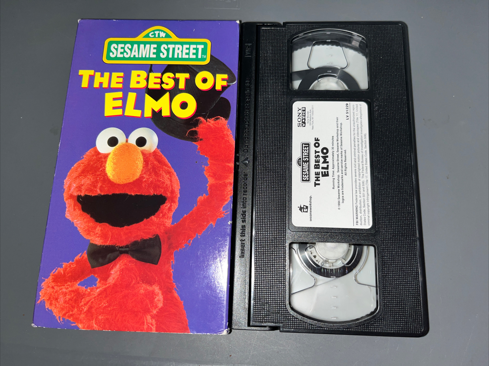 Sesame Street - The Best of Elmo (VHS, 1994) | Grelly USA