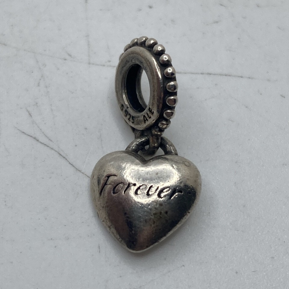 Pandora Sterling Silver 925 ALE Stamp Charms 5 Nurse Aunt You & Me ...