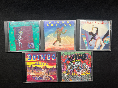 Oingo Boingo 5 CD Lot Alive, Only A Lad, Good For Your Soul, and Nothing To Fear | eBay