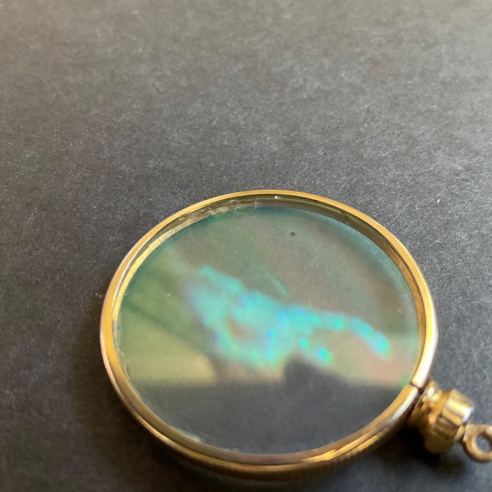 Vintage 1980's Retro Hologram Floating Art glass 3D - Superman? DCG ...