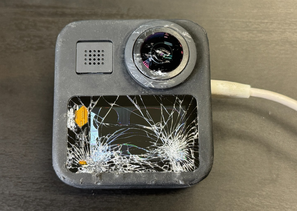 LOT OF 2 GoPro Max 360 Camera - Damaged - for parts #2 | eBay