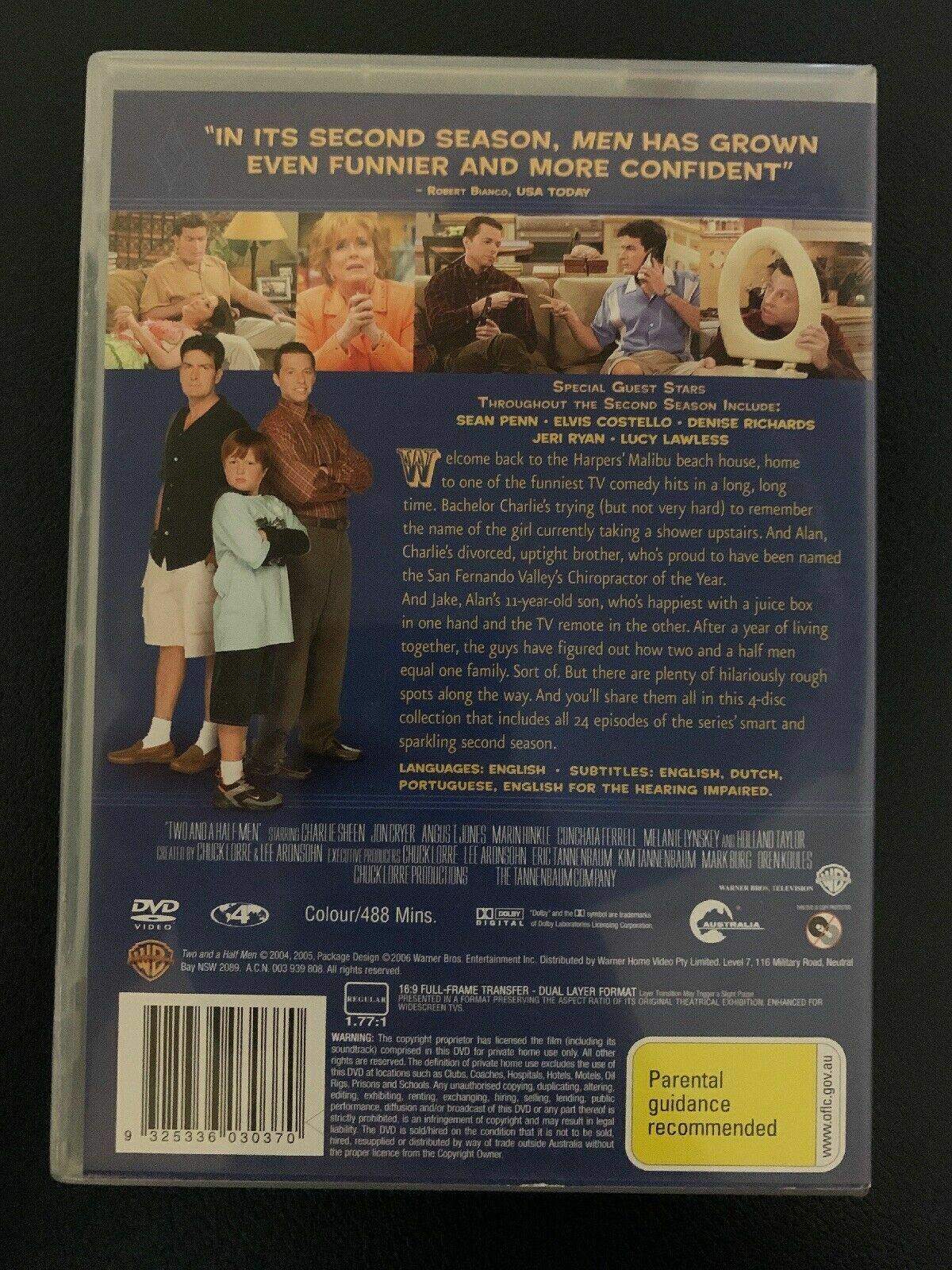 Two And A Half Men : The Complete Season 2 (DVD) | eBay Australia