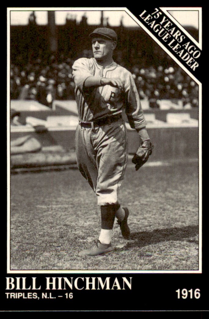 1991 The Sporting News Conlon Collection Bill Hinchman Baseball Cards ...