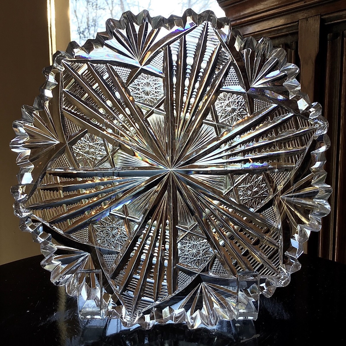 Brilliant Cut Glass Pattern Identification