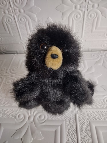 Folkmanis Puppet Baby Black Bear 9" Plush/ Fuzzy Animal Hand Toy | eBay