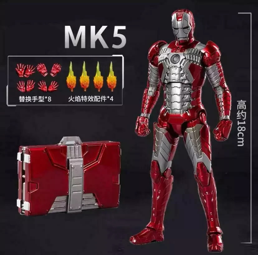 ZhongDong Toy MKVI MK5 MARK5 Iron Man Ironman Action Figure New In ...