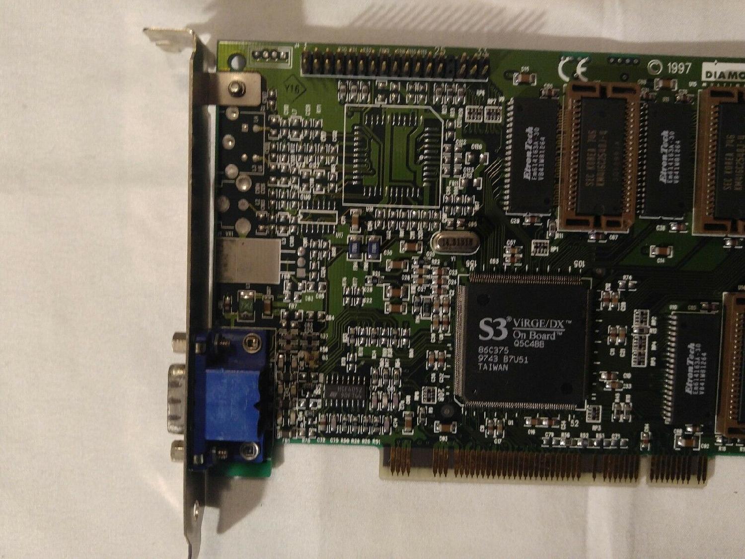 23030231-204 S3 GRAPHICS STEALTH 3D 2000 PRO PCI VGA S3 VIRGE/DX 86C375 | eBay