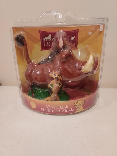 Disney The Lion King Vinyl Bank TIMON PUMBA New In Package Enesco | eBay