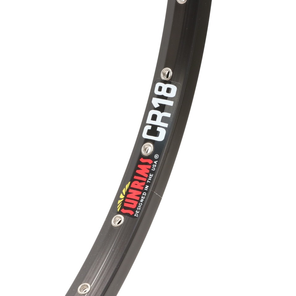 Sun Ringle CR-18 Rims 24" Alloy 36H Eyeleted *520mm ISO* Black NMSW NEW ...