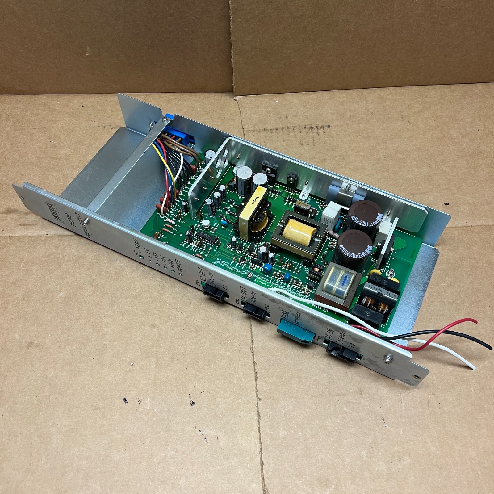 Hitachi Seiki Toko Power Supply PCMP 878-4503-20 Seicos Micon Slot Rack ...