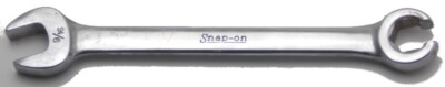 Snap On Open End/Flare Nut Offset Wrench 9/16" Model RXS18 Made in USA ...