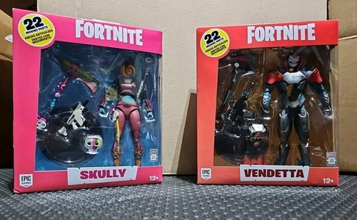 Fortnite 7" Action Figure Sets- Vendetta and Skully | eBay