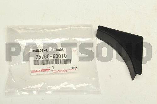7576560010 Genuine Toyota GARNISH, REAR DOOR FRAME, NO.2 RH 75765-60010 ...