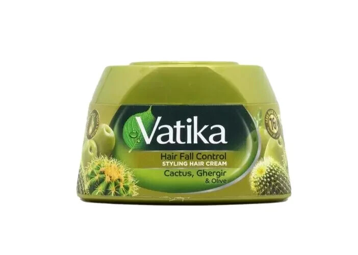 Vatika Hair Fall Control Style Hair Cream With Ghergir, Cactus 3 X ...