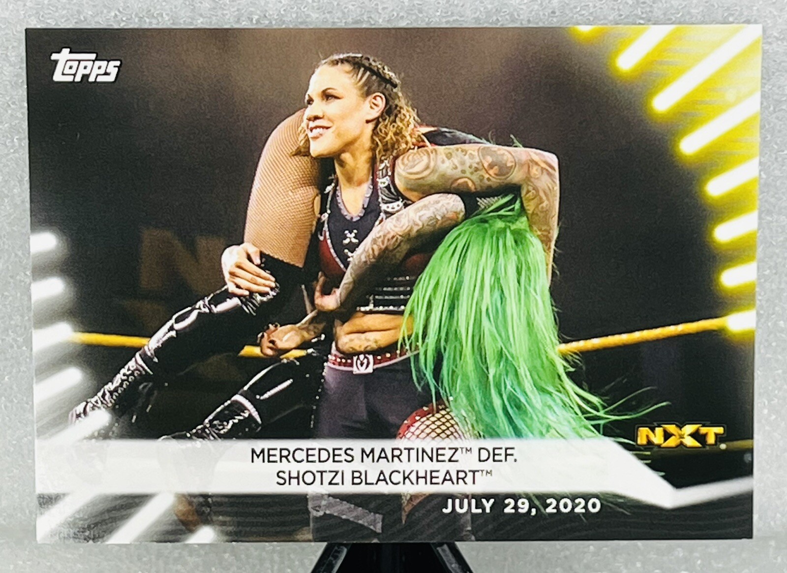 🔥Mercedes Martínez DEF. Shotz Blackheart (2021 WWE Women’s Division 51 ...