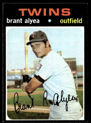 1971 Topps #449 Brant Alyea Baseball Minnesota Twins | eBay