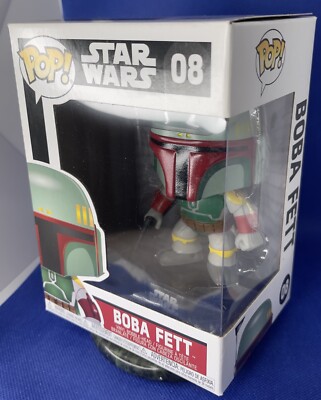 Boba Fett #08 Black Box Brand New in Box Funko Pop! Star Wars | eBay
