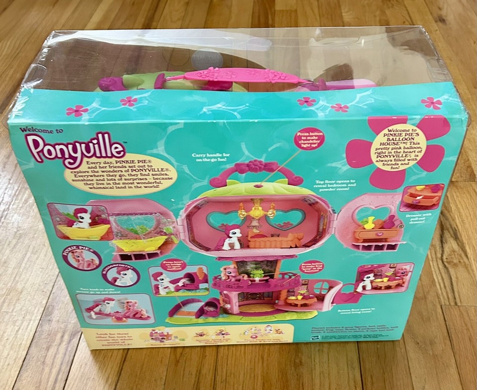 New My Little Pony Ponyville Pinky Pie's Balloon House Playset 2006 | eBay