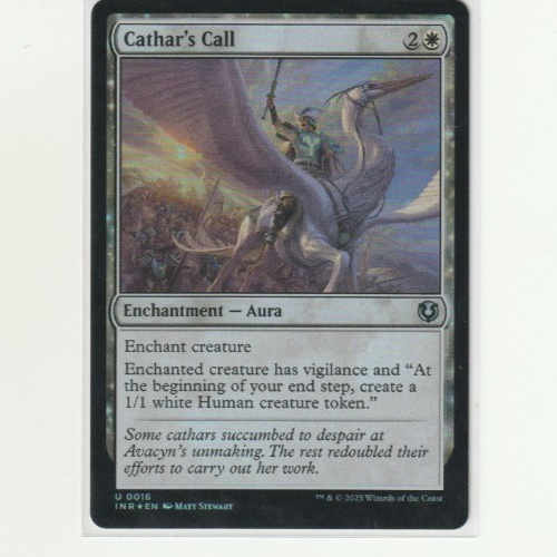1x Cathar's Call | FOIL | Innistrad Midnight Hunt | MTG Magic Cards | eBay