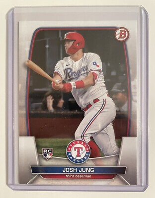 2023 Bowman Baseball Josh Jung #43 RC | Texas Rangers ROOKIE CARD | eBay