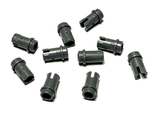 LEGO 10x Technic 1/2 (Half) Pin with Friction Ridges 89678 Dark Bluish ...