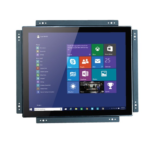 17" Open Frame Touch Screen Monitor Display w/ VESA & Rear Mounting ...