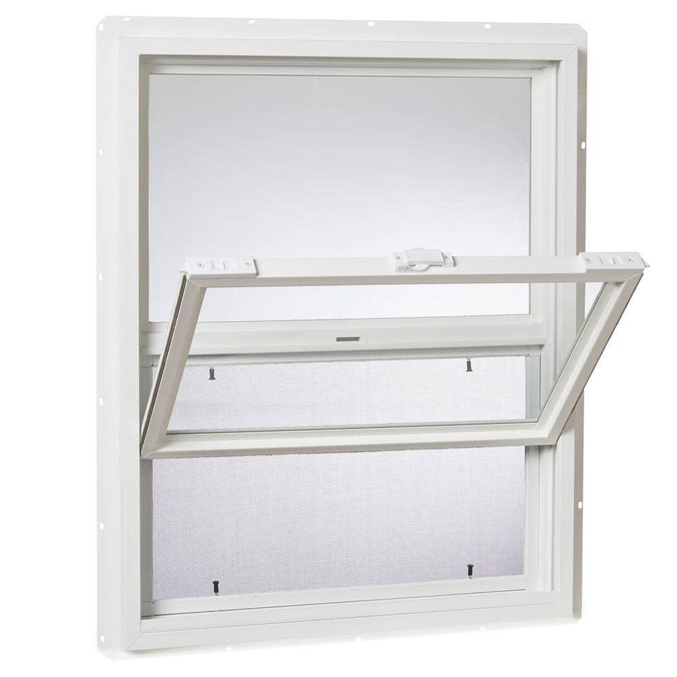 TAFCO WINDOWS Single Hung Window Interlocking Weather-Tight Build 24 ...