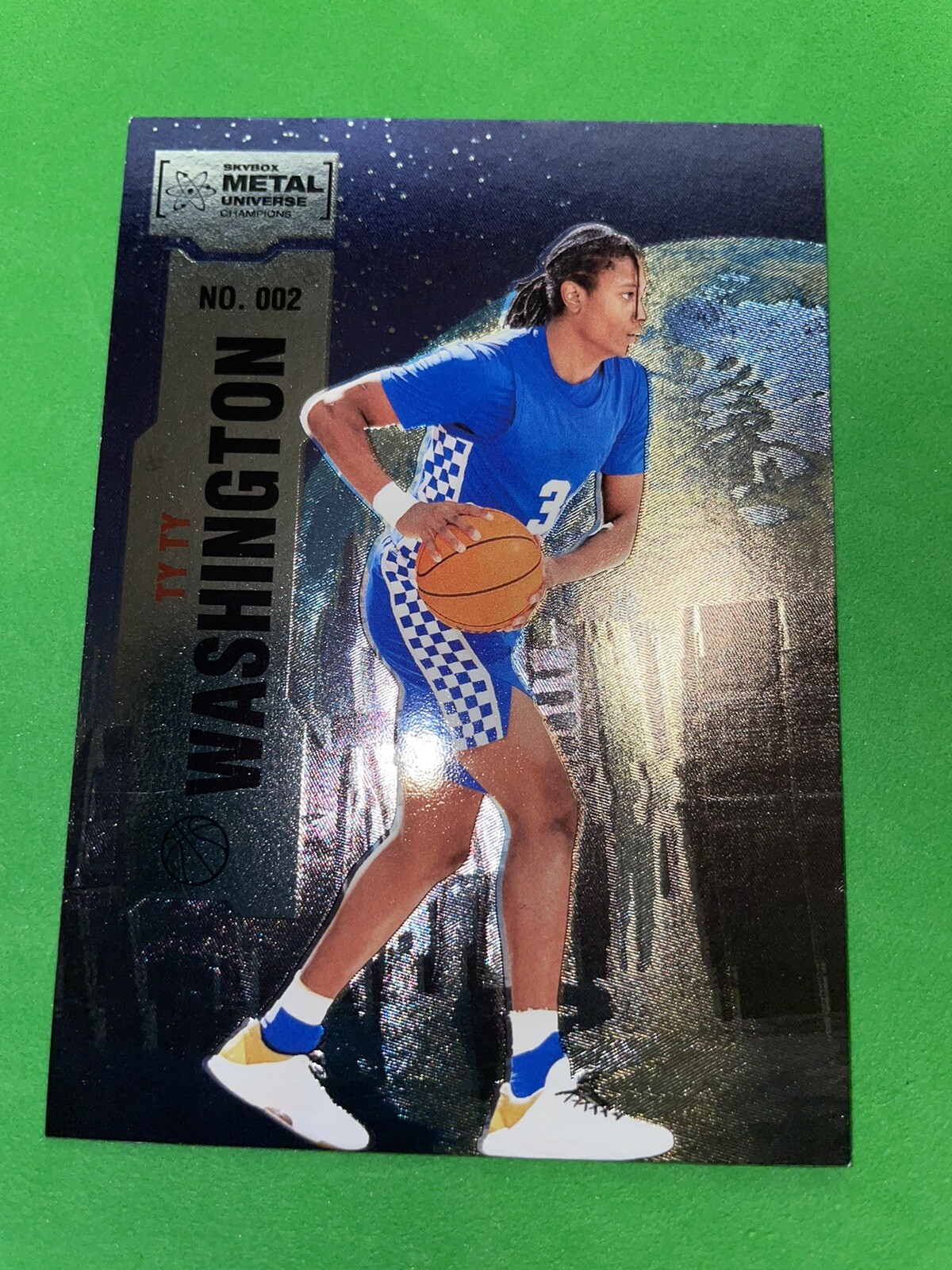 2022 Skybox Metal Universe Champions #002 Ty Ty Washington NBA ...