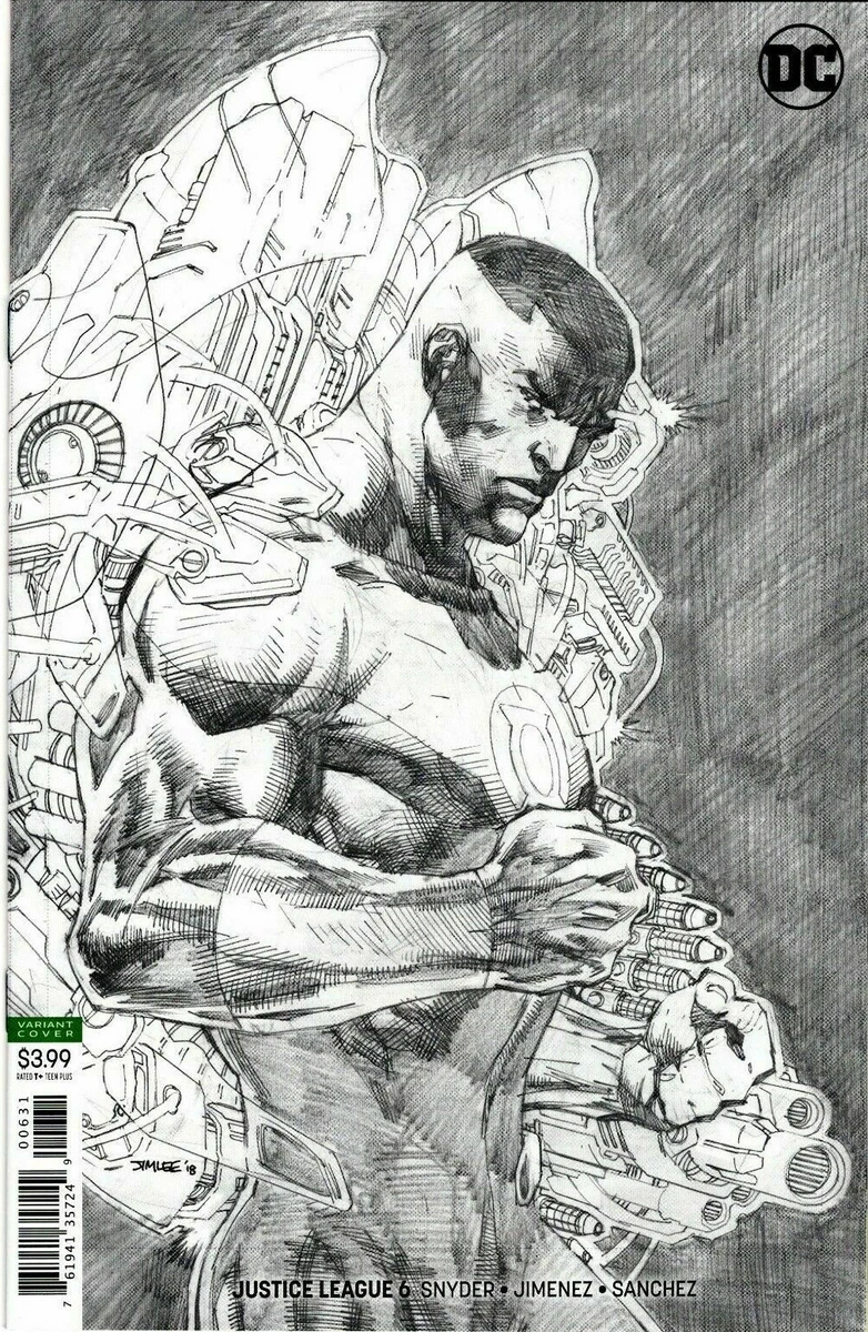 Jim Lee Superman Pencils