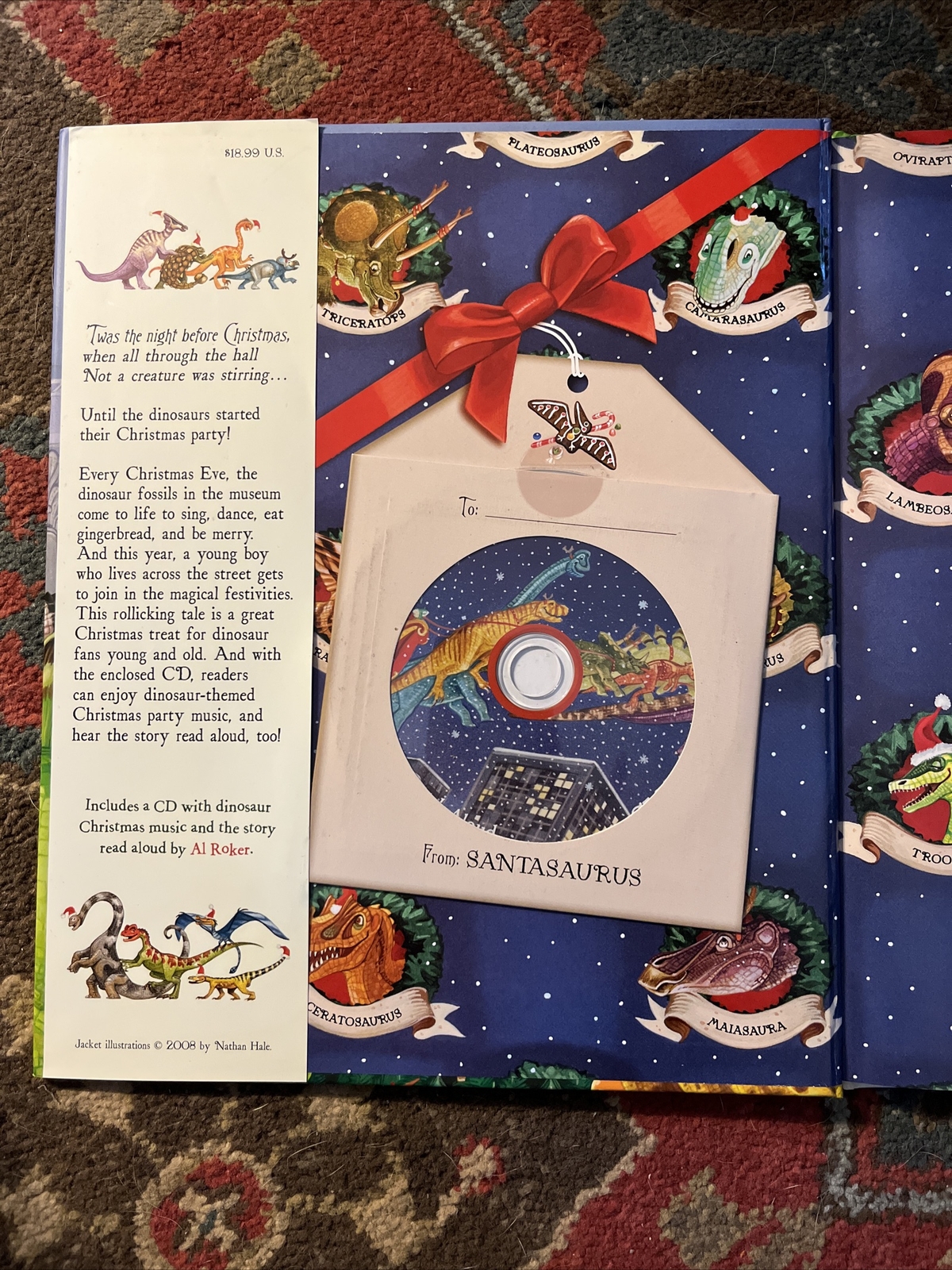 Dinosaurs' Night Before Christmas by Anne Muecke (2008, Hardcover) for ...