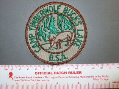 Boy Scout Camp Timberwolf Bucks Lake ND ? 1562Y | eBay
