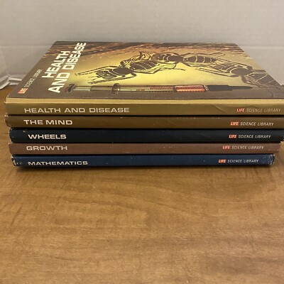 Lot of 5 Vintage Time Life Science Library Hardcover Books | eBay