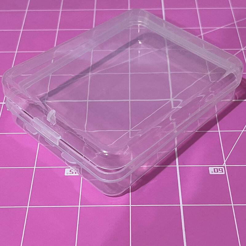 Transparent Storage Box Card Holder Film Storage Box Sticker Stationery ...