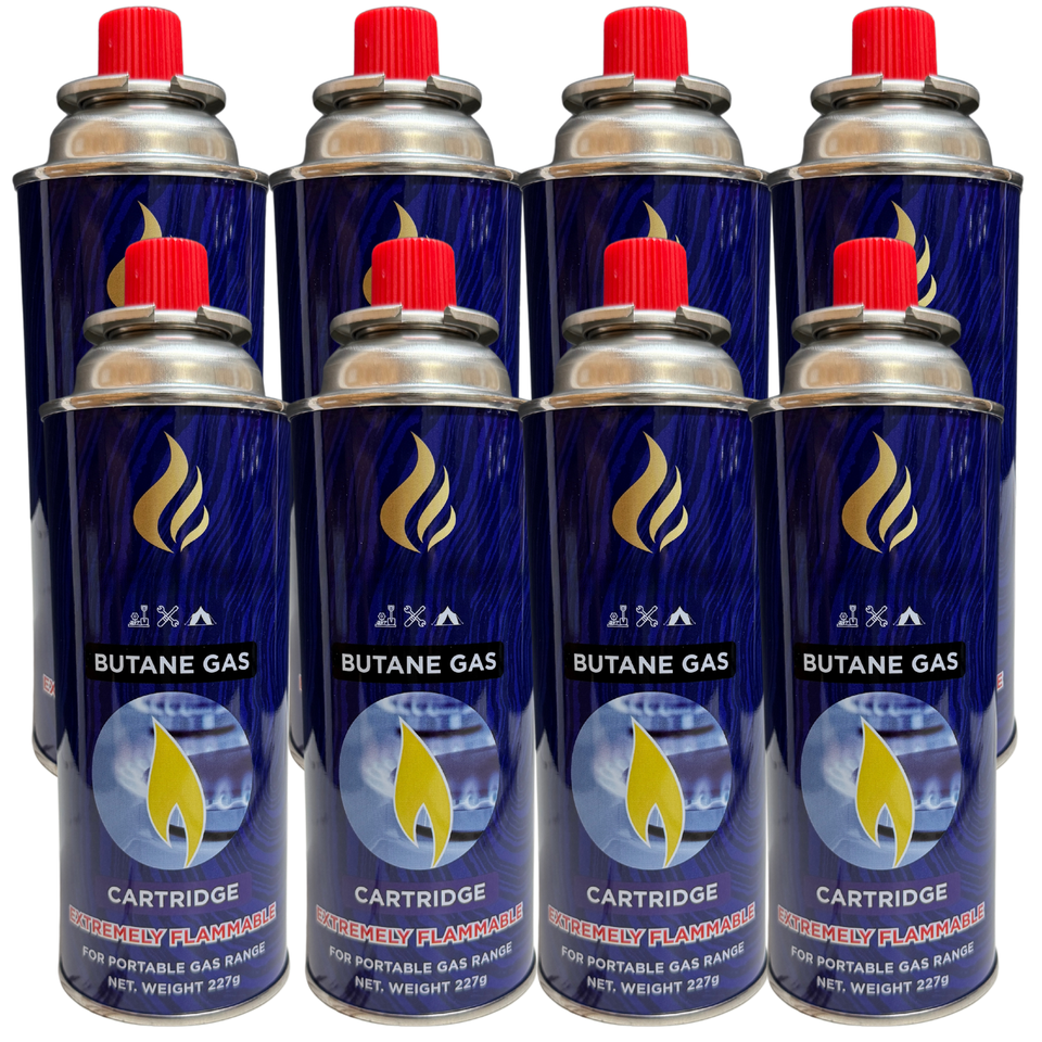 Butane Gas Bottles Canisters for Portable Stoves Cookers Grill Heaters ...